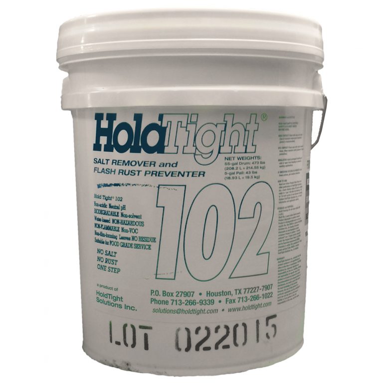 HoldTight®102 salt remover / flash rust preventer - Glass Blast